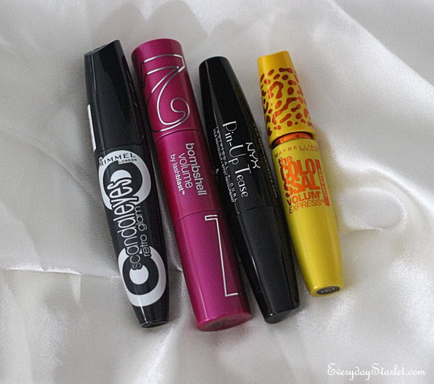 Drugstore Retro Glam, Bombshell, Pin up Girl, Cat Eyes Mascara Review ...